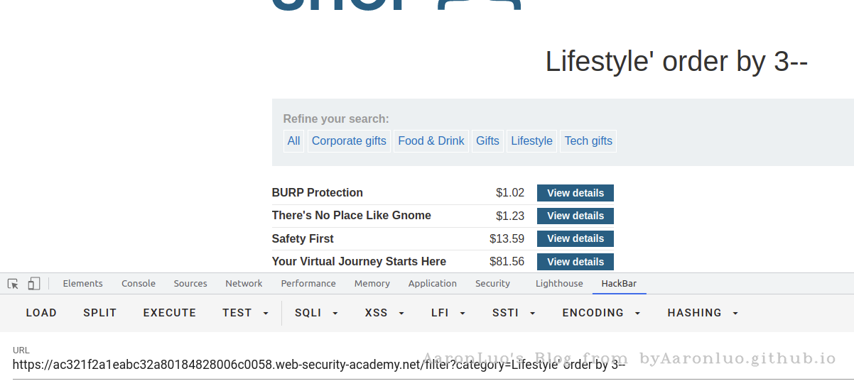 Postgresql注入基础 · Aaron 知识库
